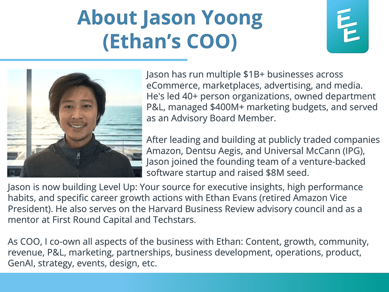 Beyond Senior Manager - Break Through to Strategic Executive by Ethan ...