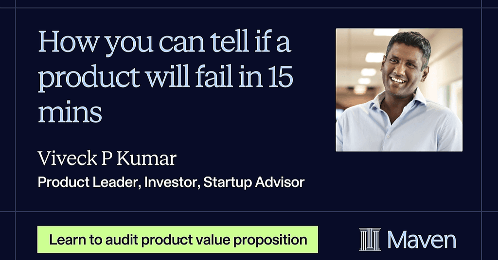 How you can tell if a product will fail in 15 mins