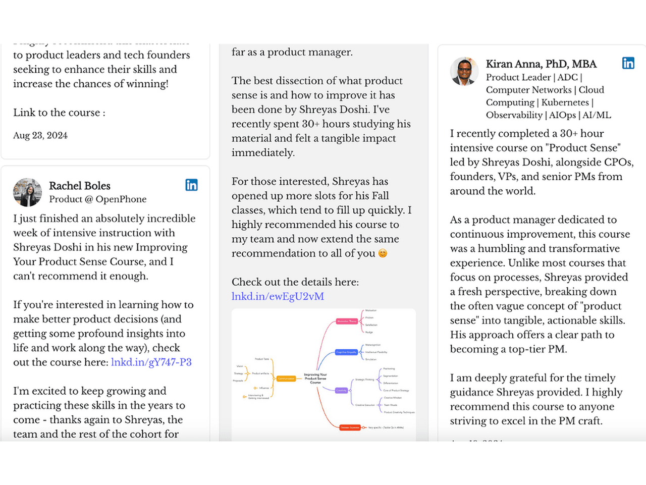 Improving Your Product Sense by Shreyas Doshi on Maven