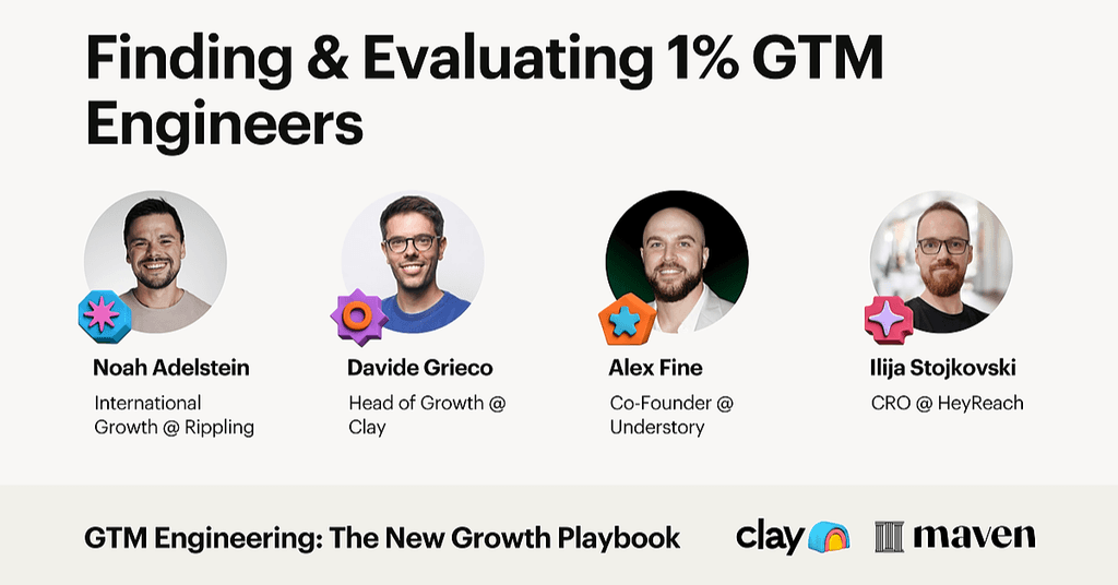 Finding & Evaluating 1% GTM Engineers