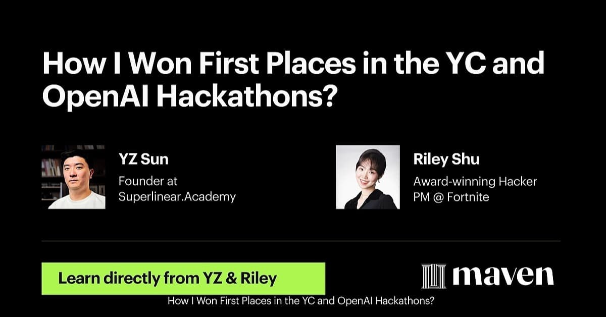 How I Won First Places in the YC and OpenAI Hackathons?