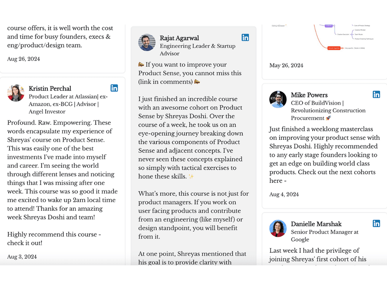 Improving Your Product Sense by Shreyas Doshi on Maven