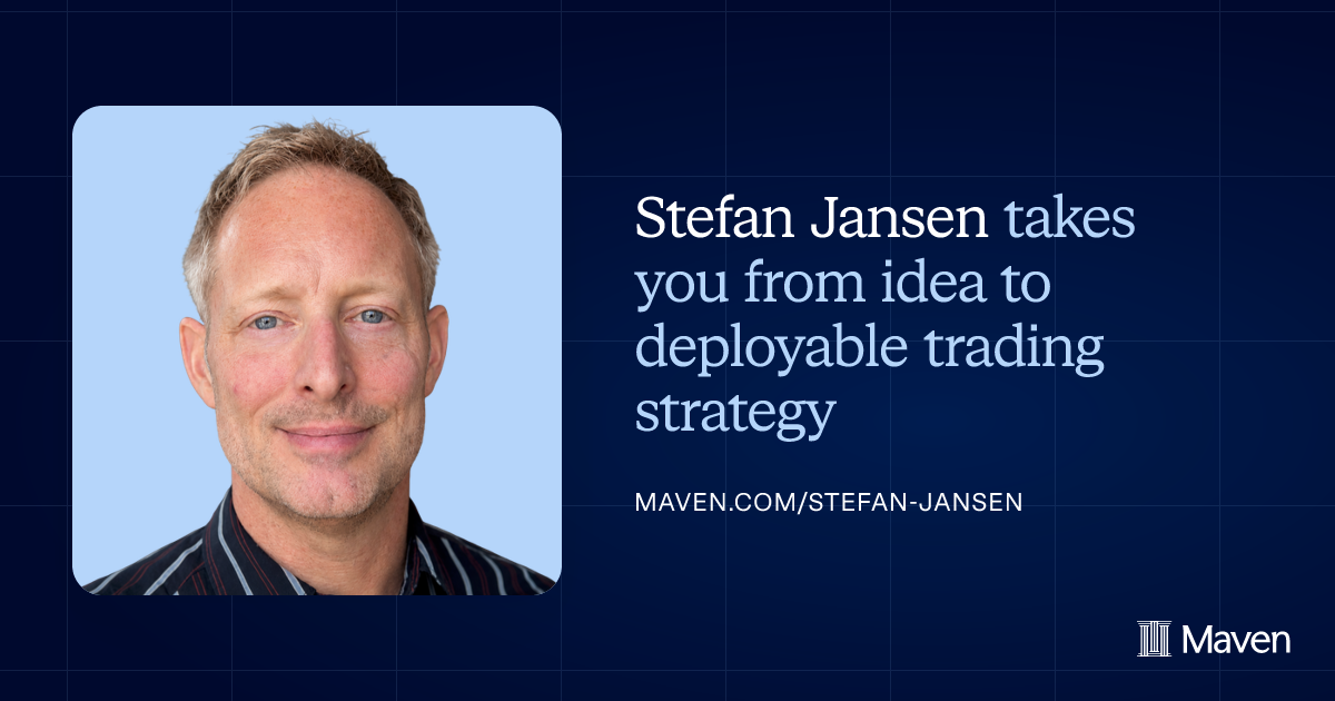 Stefan Jansen on Maven